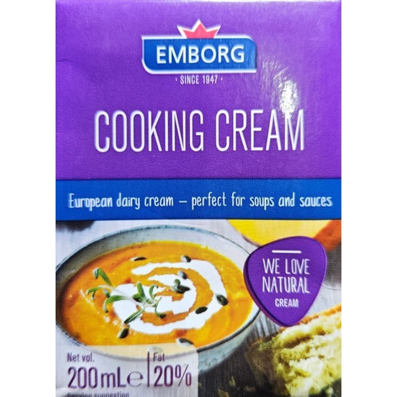 Emborg Cooking Cream 200ml | Shopee Philippines