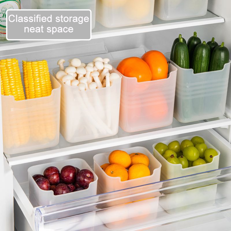 Clear Vegetable Fruit snacks Egg Frozen Refrigerator Fridge Side Door ...