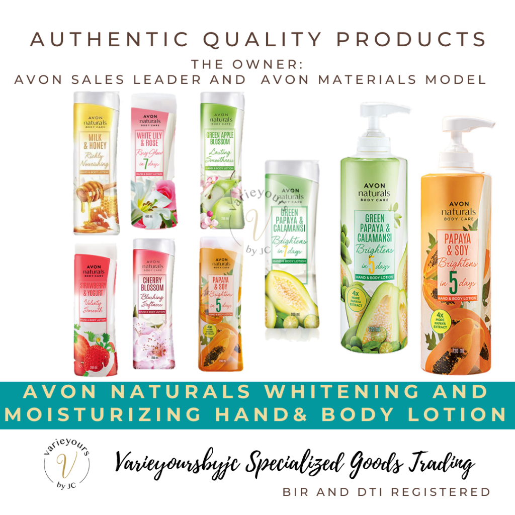 Avon Naturals Hand And Body Lotion 200ml, 400ml, 750ml | Shopee Philippines