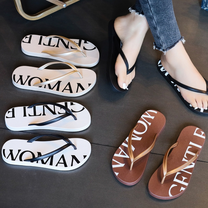 【Gentle&woman】【Flip Flops】#2020-24 New GENTLE WOMAN Design Sole Flip ...