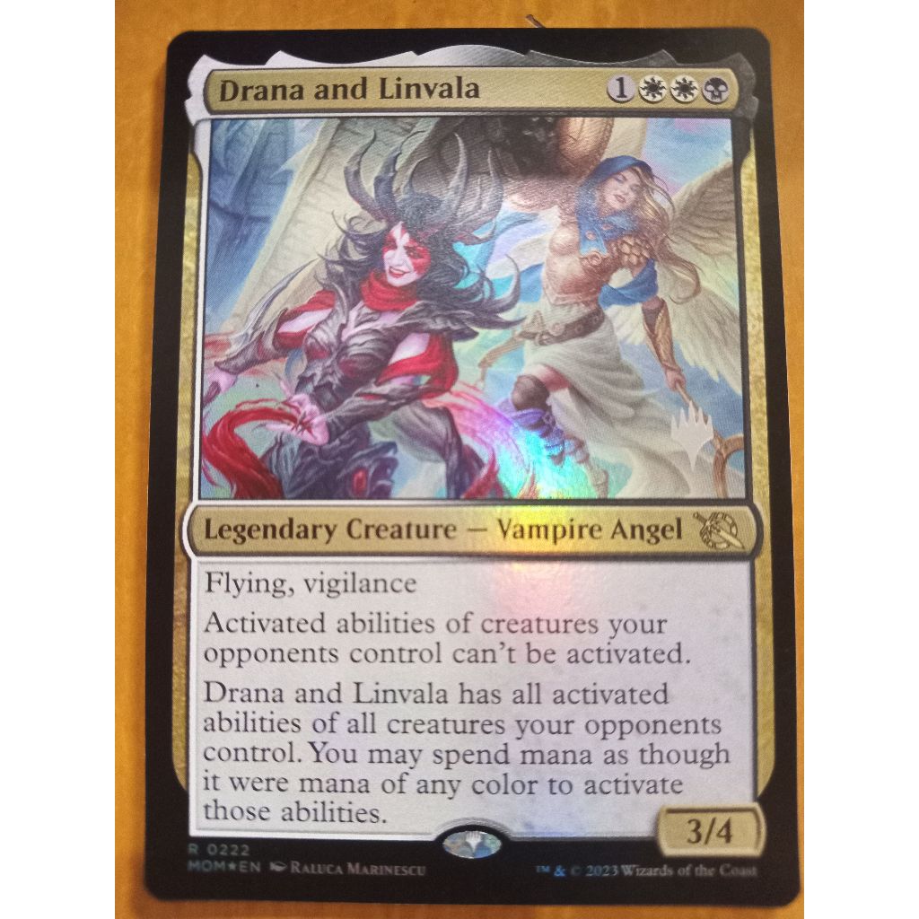 MTG Drana and Linvala Rare March of the Machine MOM Magic: the ...