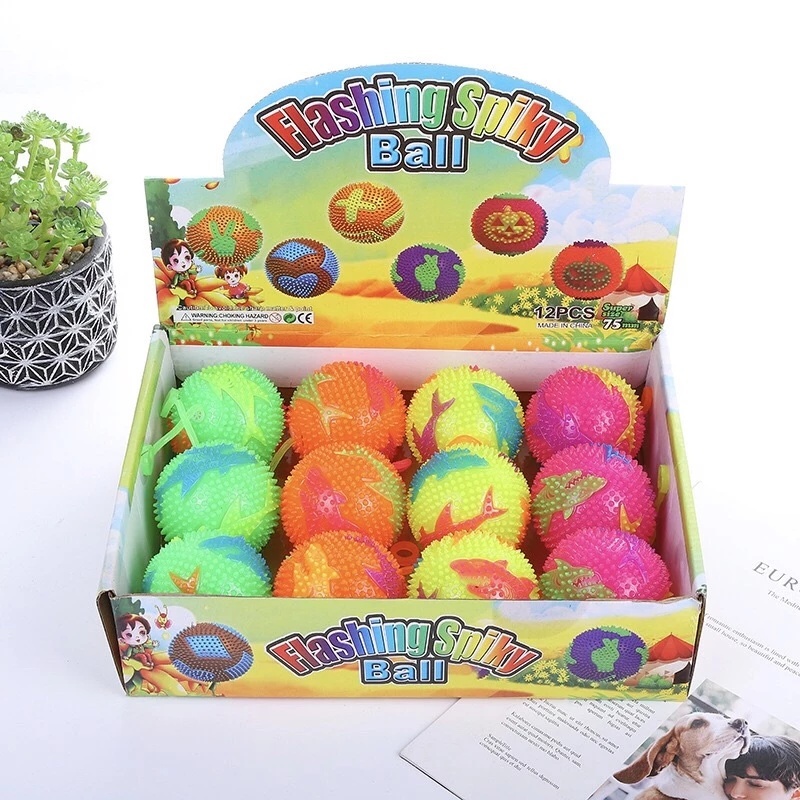 JHG Flower Flashing Bouncing Ball with Light【Random design】 | Shopee ...