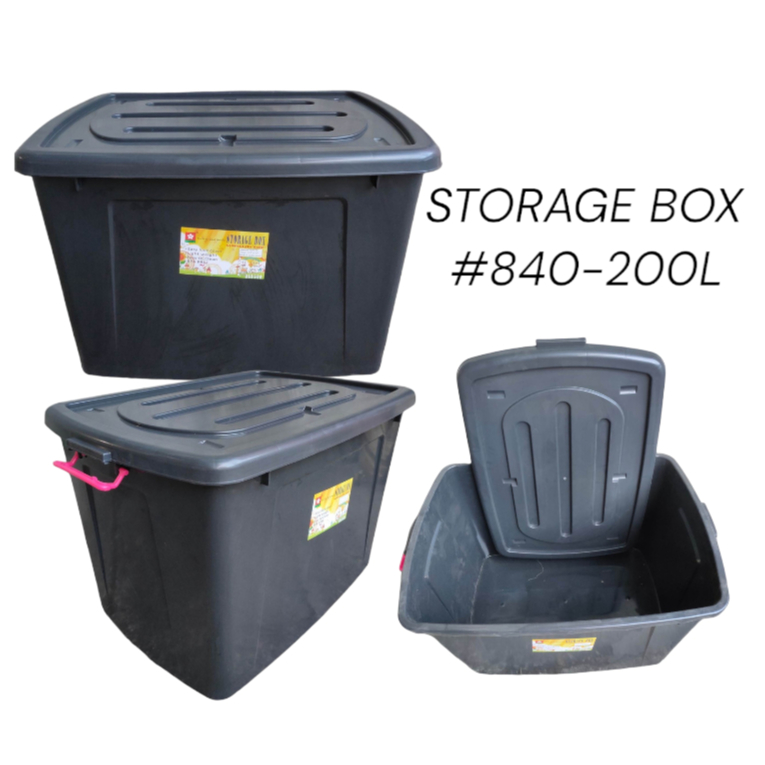 STORAGE BOX 200L STORAGE BOX SAMPAGUITA LARGEST STORAGE BOX WITH WHEELS ...