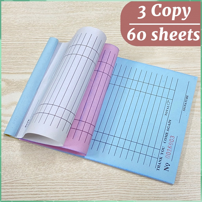 2ply/3ply order receipt resibo carbonized receipt paper receipt for ...