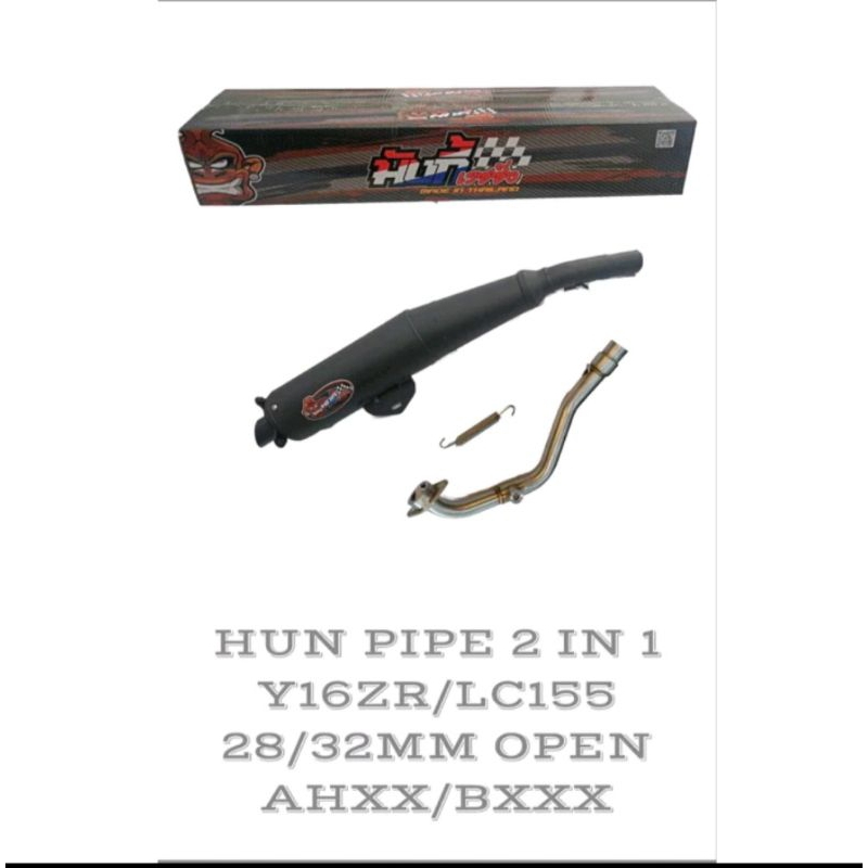 HUN OPEN PIPE FOR SNIPER 155 VVA | Shopee Philippines