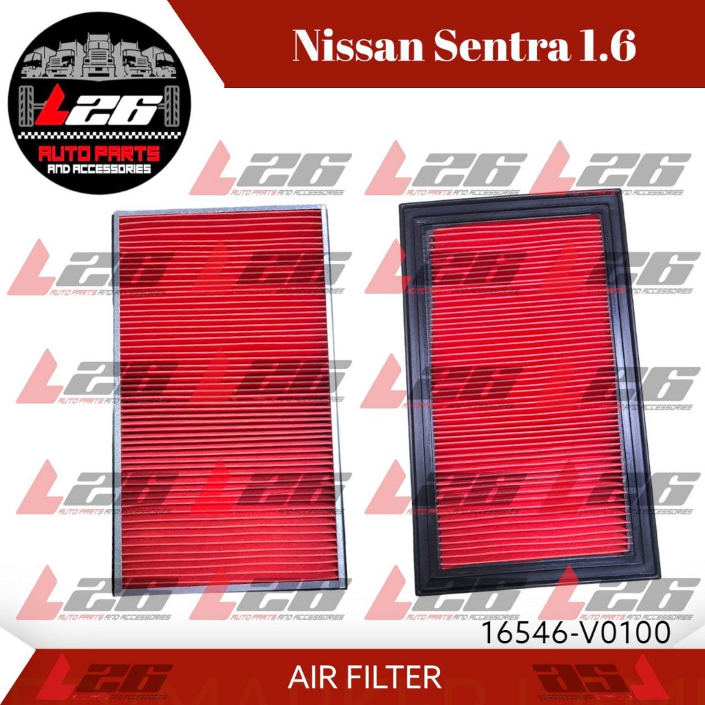 L26AUTOPARTS NISSAN SENTRA 1.6 Air Filter for Nissan Sentra Sentra 1.6 ...