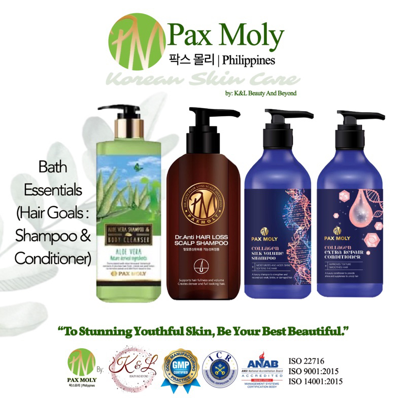 Pax Moly Bath Essentials (Shampoo and Conditioner) | Shopee Philippines