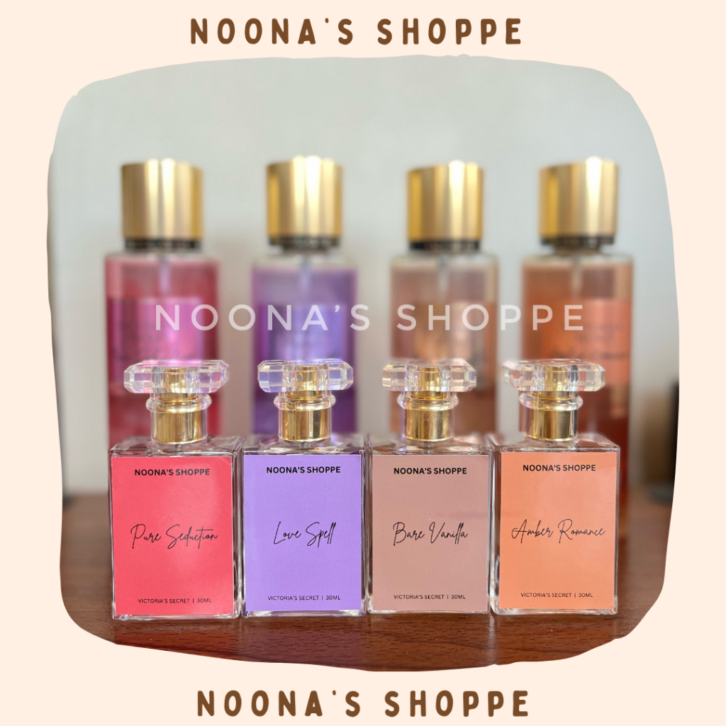 𝟯𝟬𝗠𝗟 VS VICTORIA'S SECRET LOVE SPELL AMBER ROMANCE BARE VANILLA AQUA ...