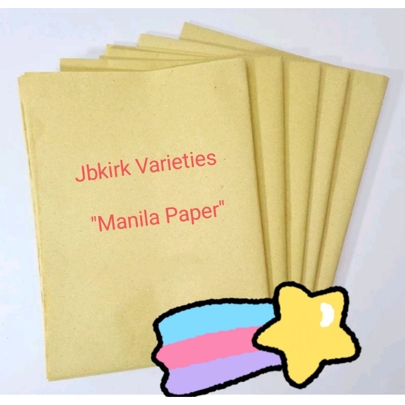 Manila Paper Folded 36x48 inches | Shopee Philippines