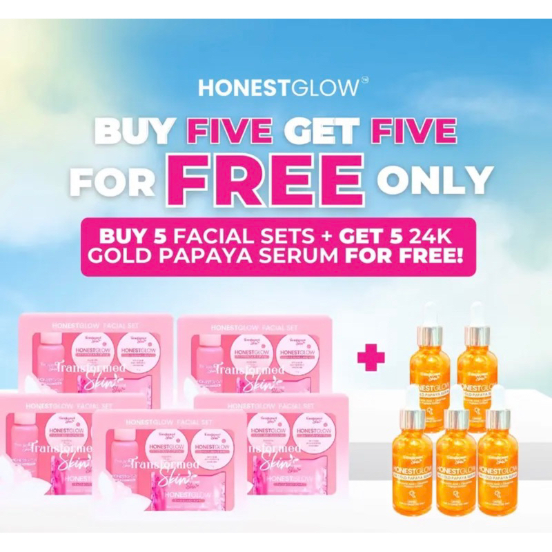 FREE TARP Honest Glow Rejuvenating Set Reseller Package (5pcs) | Shopee ...