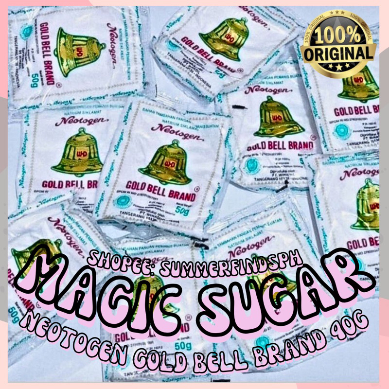 ONHAND MAGIC SUGAR NEOTOGEN GOLD BELL BRAND 40G 10SACHET SWEETENER ...