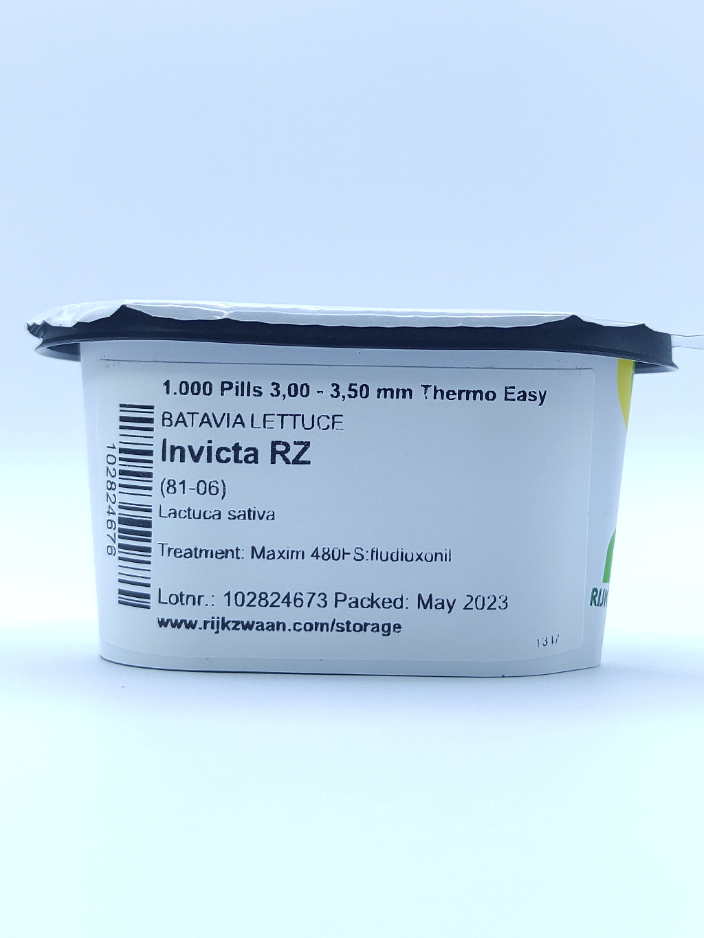 RIJK ZWAAN INVICTA RZ BATAVIA LETTUCE SEEDS (1000 PILLS) | Shopee ...