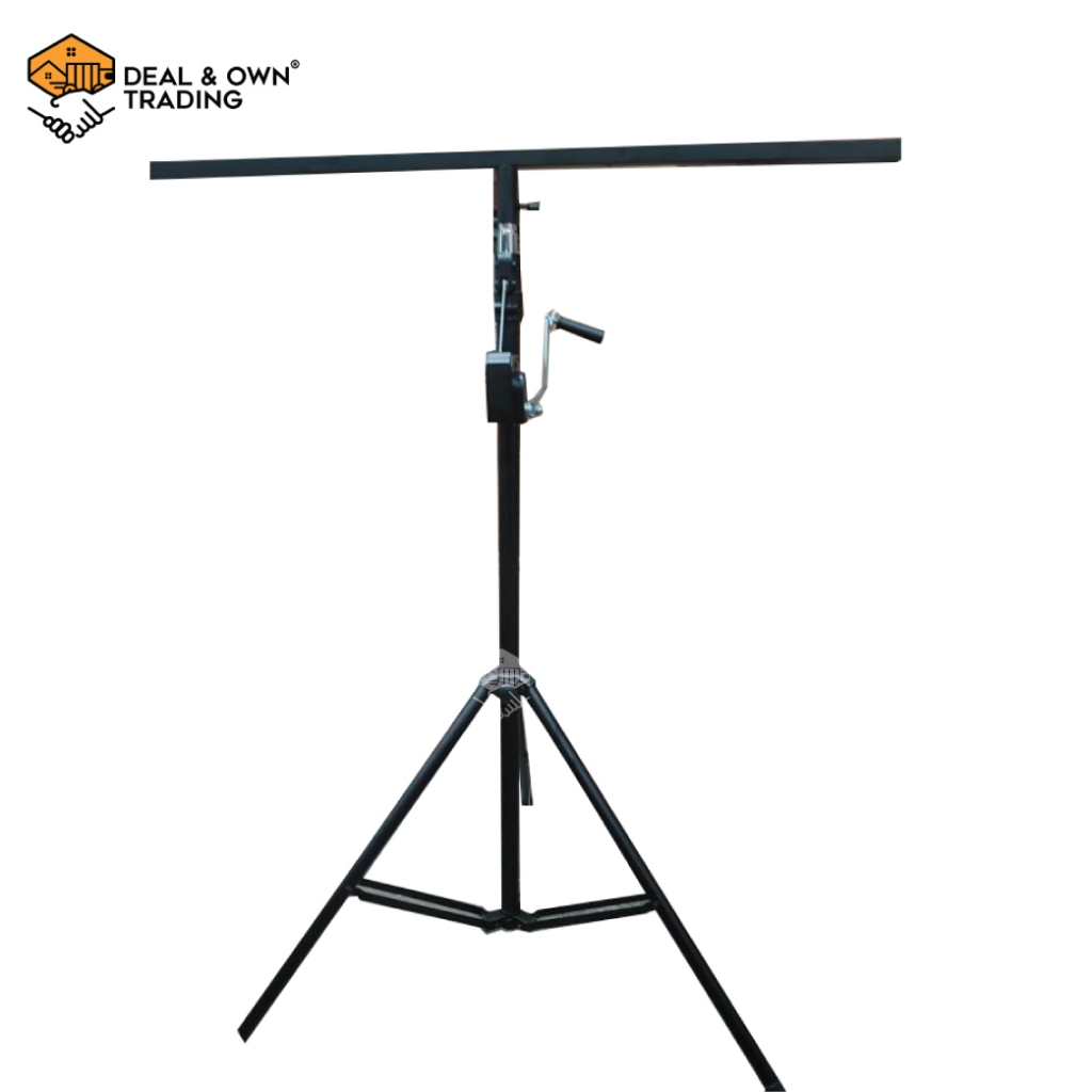 Heavy duty Light Stand Crank Type for Lights (Height: 1.8-3.1M, Bar 2M ...