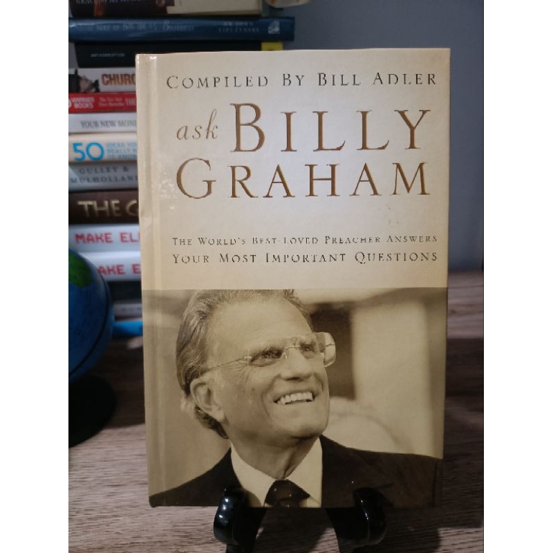 ASK BILLY GRAHAM COMPILED by BILL ADLER (HARDCOVER) | Shopee Philippines