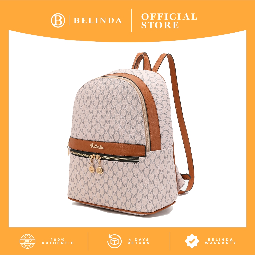 Belinda Women Bag HH30906 Leather Backpack For Women | Shopee Philippines