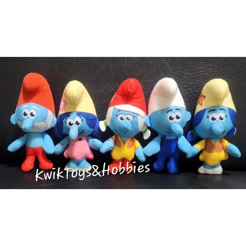 Smurfs Mini Stuff Toys Bundle (5pcs) | Shopee Philippines