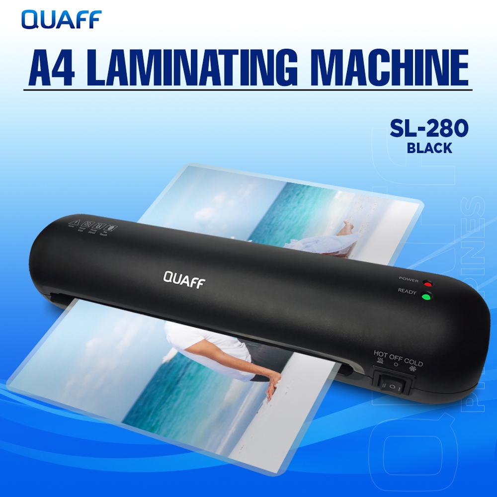 Quaff Sl280 Laminator A4 Size Hot And Cold Laminating Machine With Free