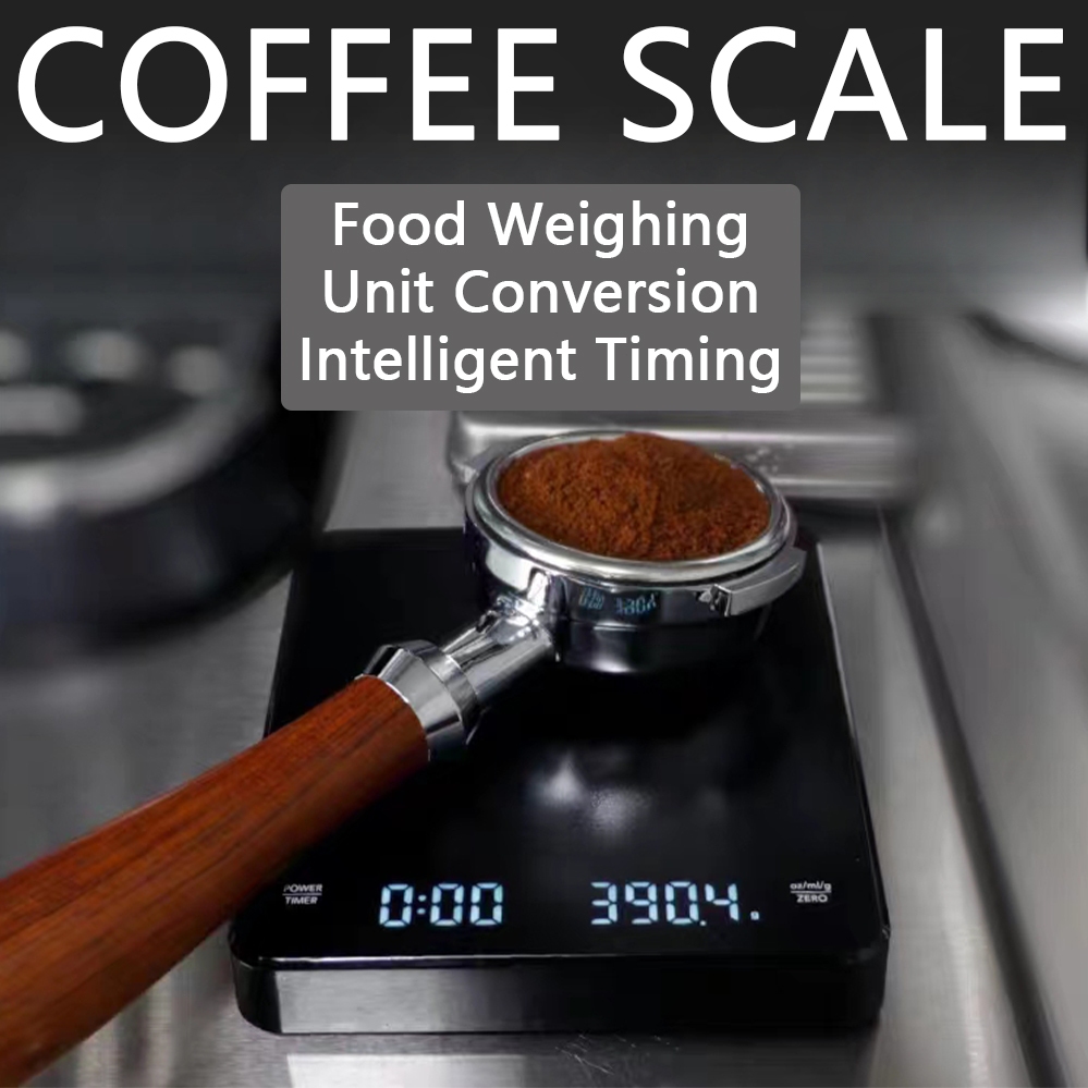 USB Rechargeable Coffee Scale With Intelligent Timing High Precision ...