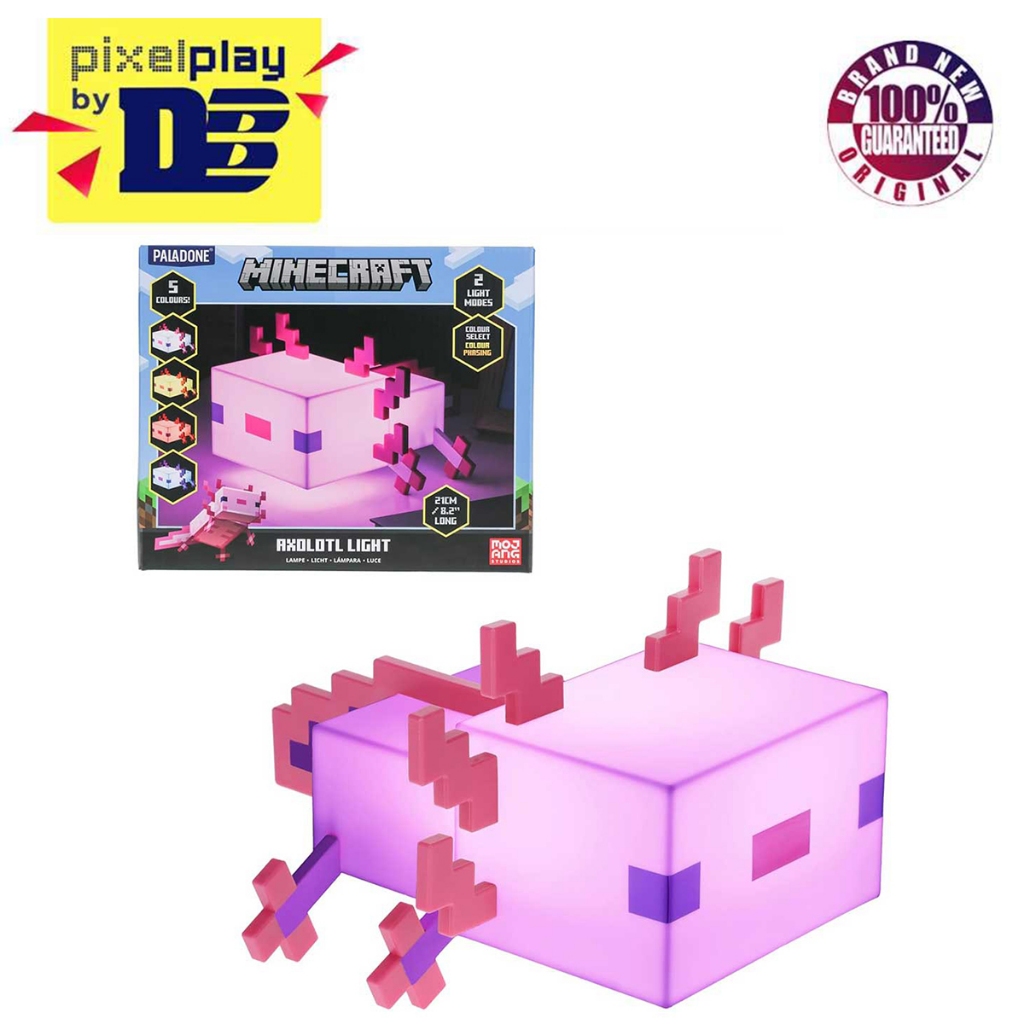 Paladone Minecraft Axolotl Light (PP11743MCF) | Shopee Philippines