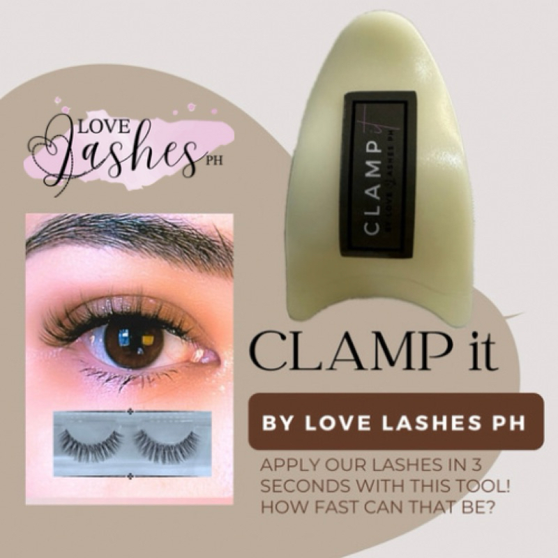 Clamp it by love lashes ph lash applicator lash clamp | Shopee Philippines