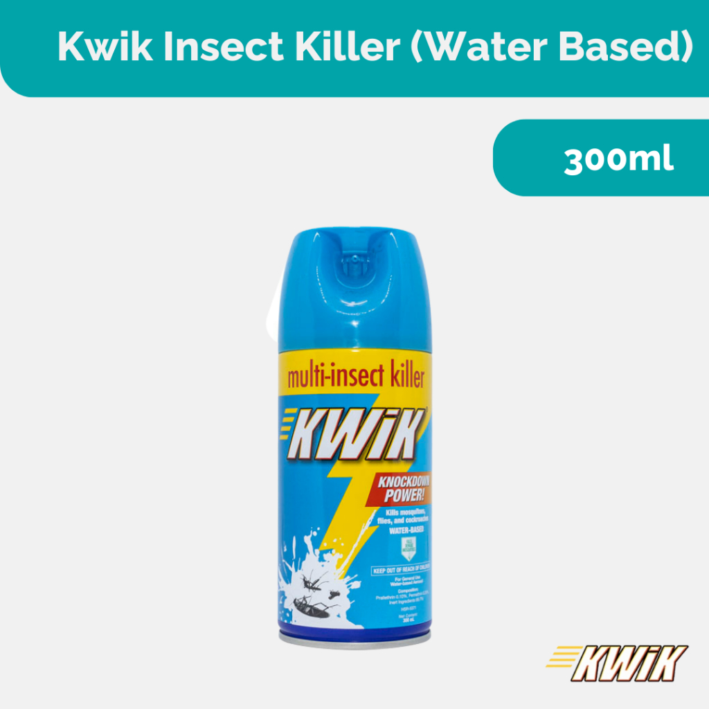KWiK Multi-Insect Killer (Water-Based) 300mL | Shopee Philippines