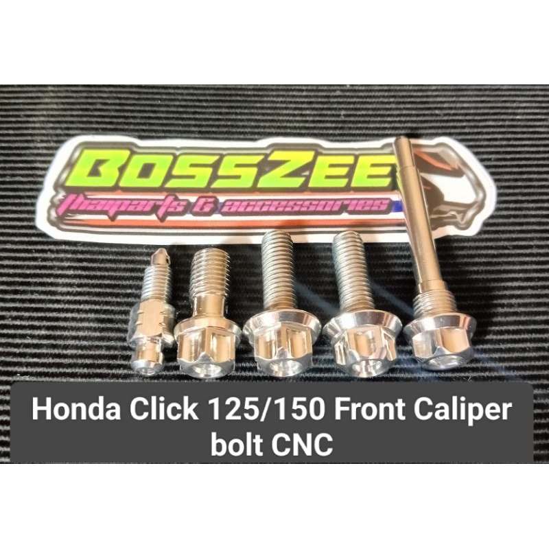 Honda Click 125/150 CNC gear type front caliper | Shopee Philippines