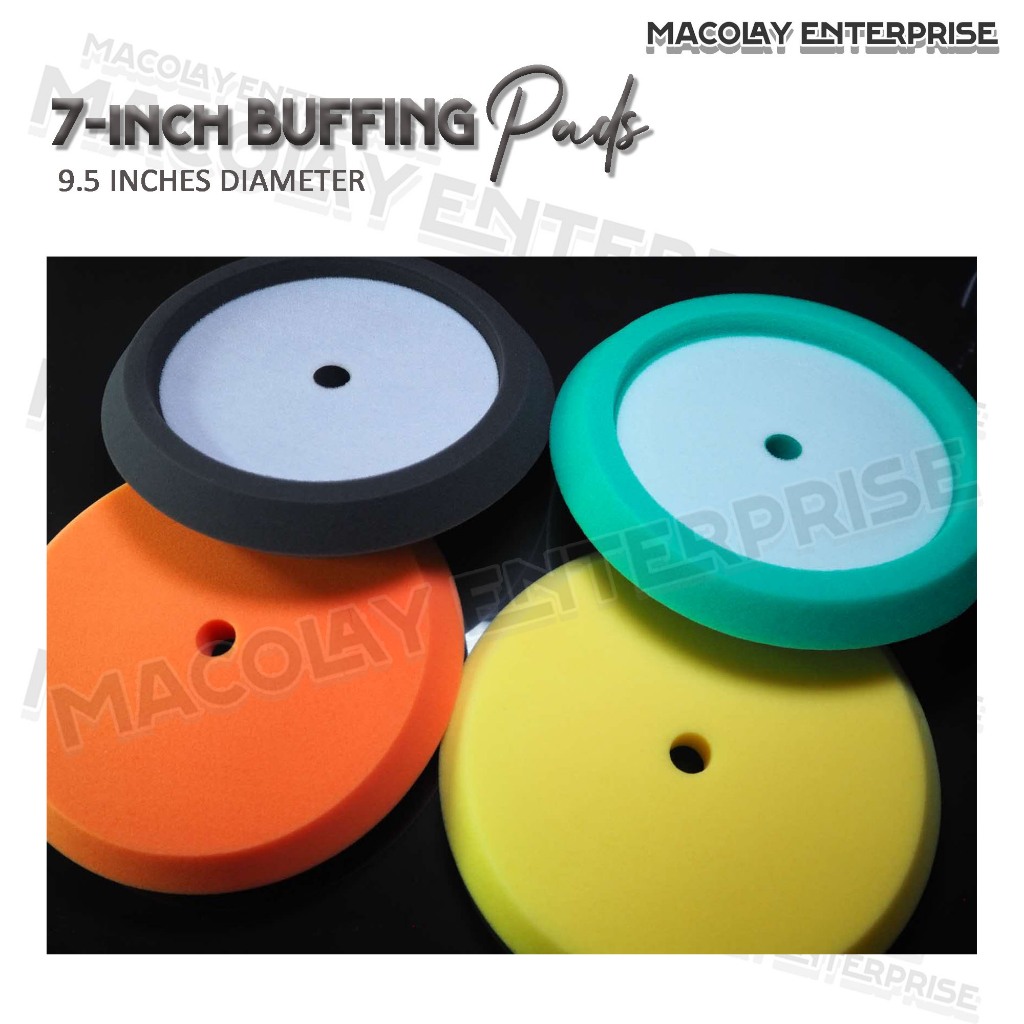 Buffing Foam Pad for 7-inch Polisher Macolay Enterprise | Shopee ...