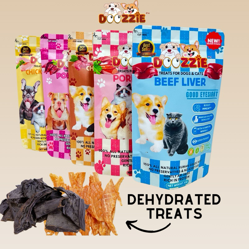 Doozzie 100% Natural Dehydrated Treats for Dogs and Cats | Shopee ...