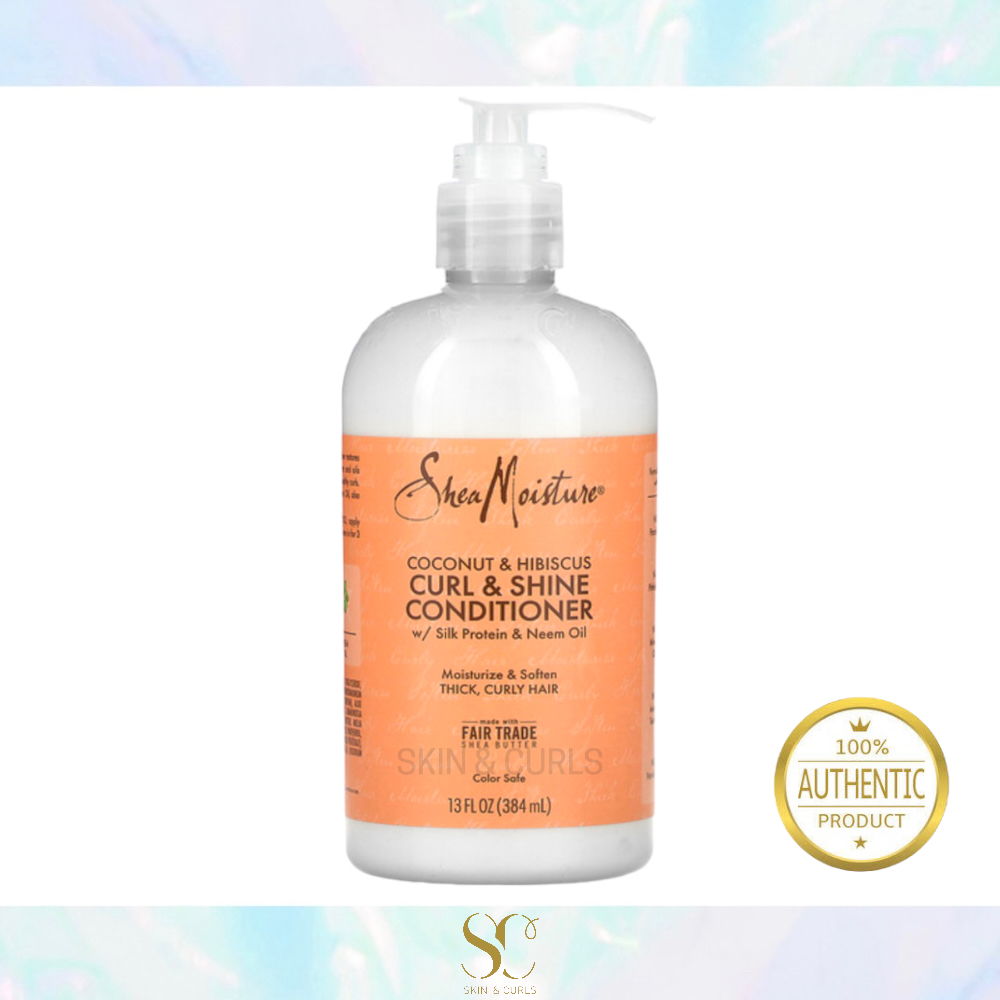 SheaMoisture Curl & and Shine Conditioner for Thick Curly Hair to ...