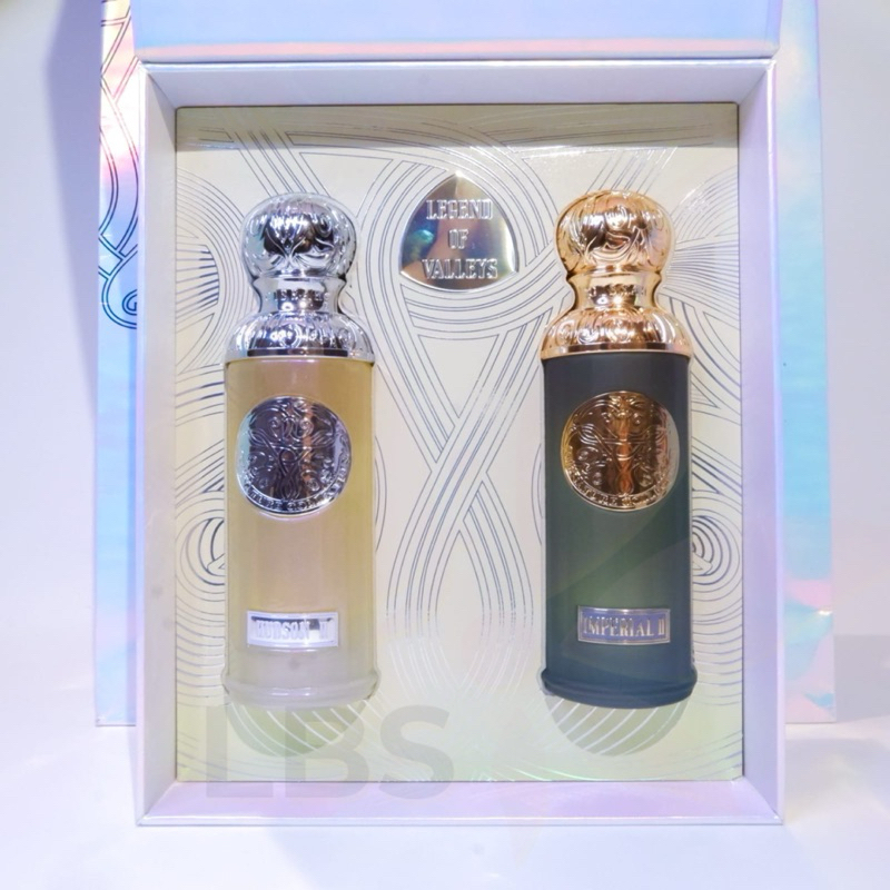 GISSAH Legend of Valleys Gift Set EDP Unisex 2x90ml | Arabic Perfume ...