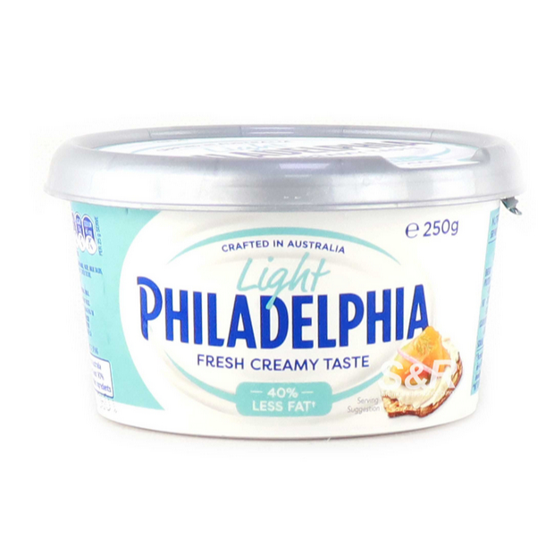 Light Philadelphia Fresh Cream Cheese 250g | Shopee Philippines