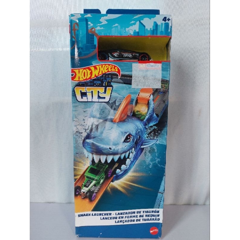 Hot Wheels City Nemesis Shark Launcher Playset | Shopee Philippines