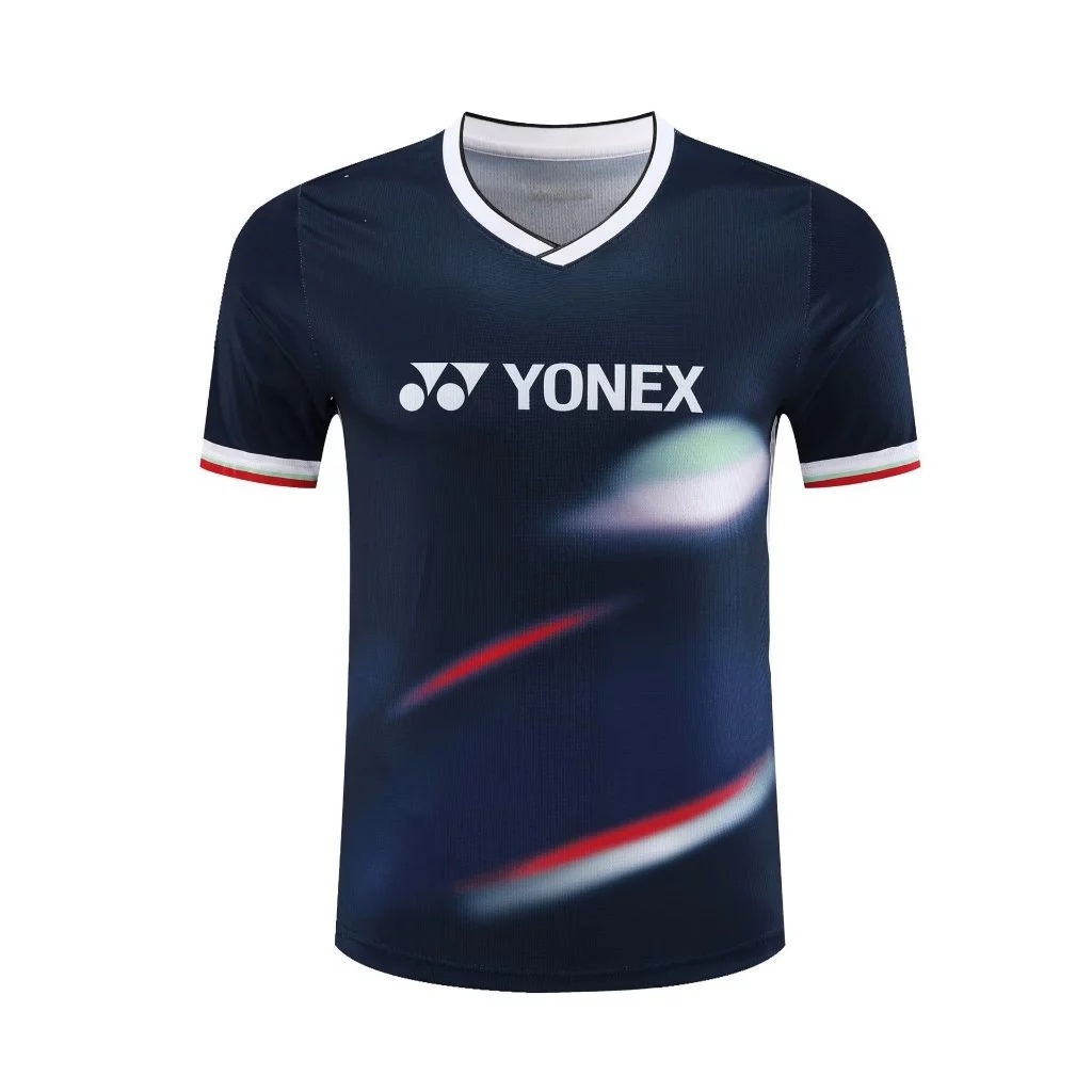Yonex badminton suits men's tops short-sleeved quick-drying breathable ...