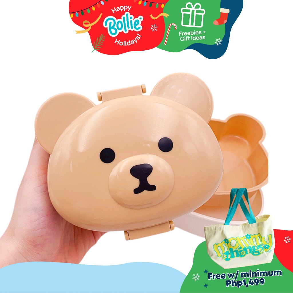 Bollie Baby Sweet Bear Lunch Box (350ml) | Shopee Philippines