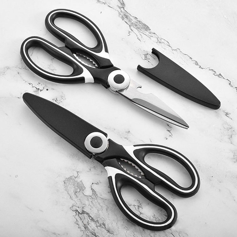 Jctop Scissors Kitchen Accessories Food Scissor Barbecue Meat Fish ...