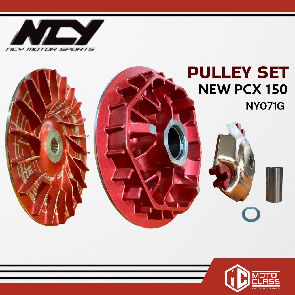 NCY PULLEY SET NEW PCX 150 BERRY RED (NY071G) | Shopee Philippines