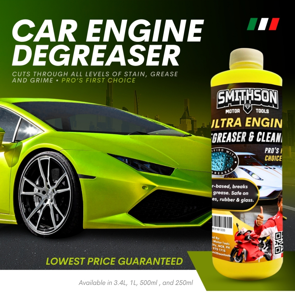 Smithson Engine Degreaser and Cleaner 500mL for Cars and Motors Fast ...