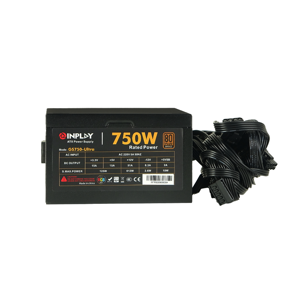 Inplay Gs-Series 450W 550W 650W 750W Atx RGB Power Supply COMPUTER ...