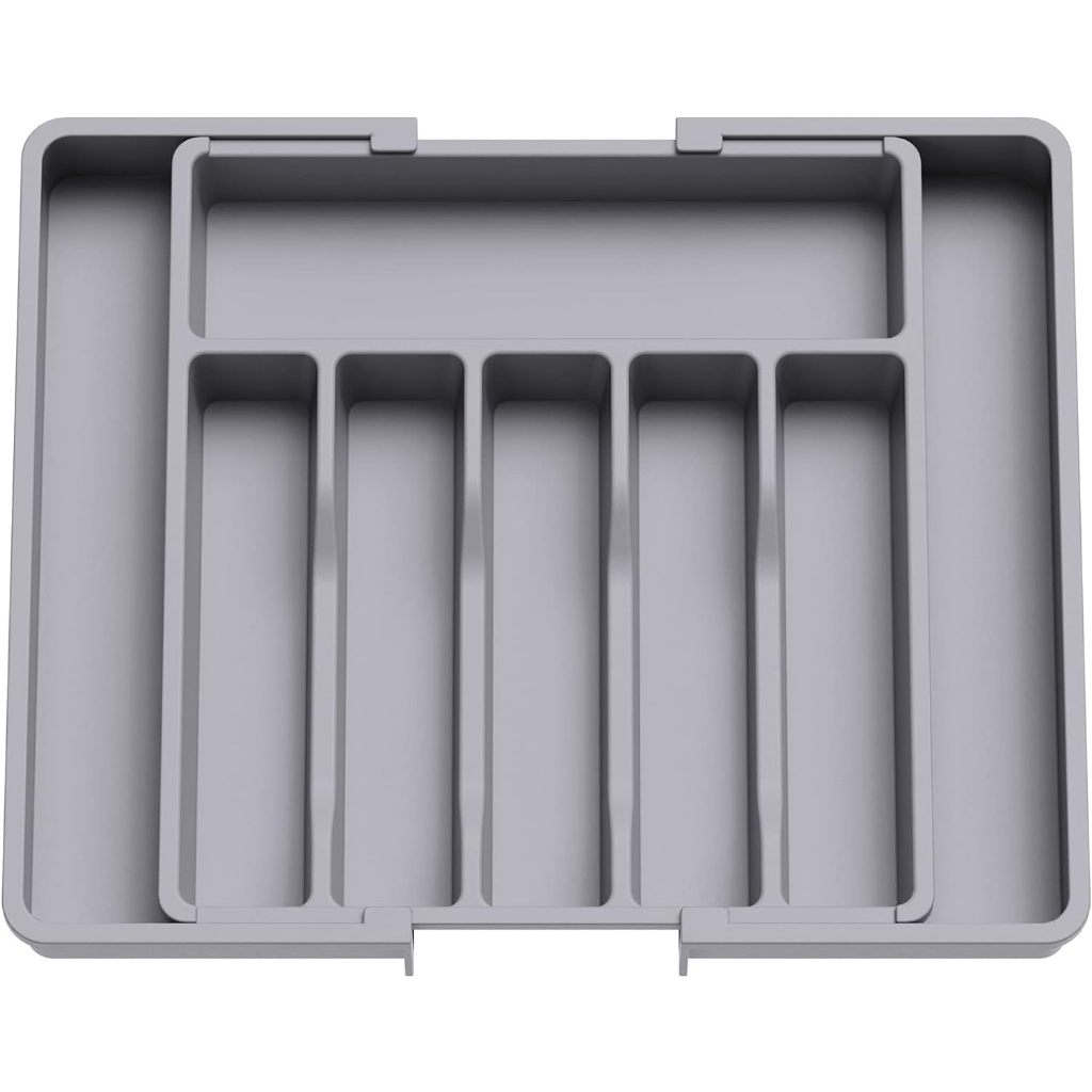 Cutlery Holder, Drawer Expandable Storage tray, Adjustable Cutlery ...
