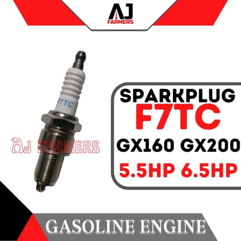 Sparkplug F7TC GX160 GX200 5.5HP 6.5HP Gasoline Engine | Shopee Philippines