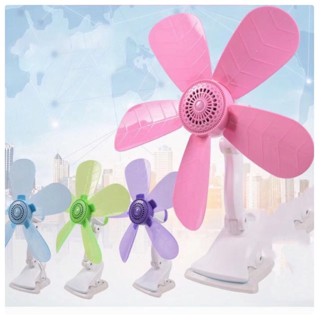 KUKU Portable Clip Five leaves Electric Fan COD | Shopee Philippines