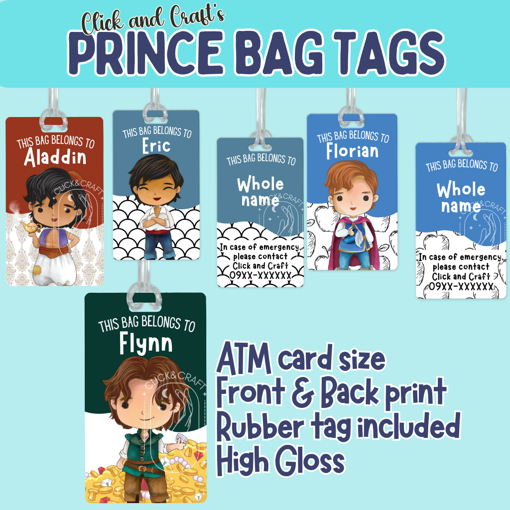 Baby Prince Bag tags | Shopee Philippines