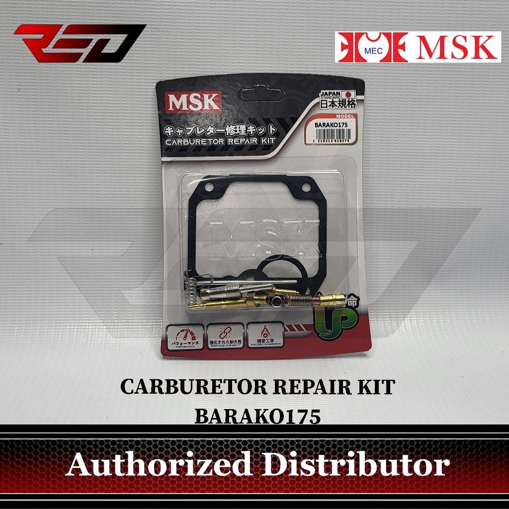Carburetor Repair Kit MSK Barako175 / GD110 / GS125 / HD3-B1LP / TMX155 / X4 | Shopee Philippines