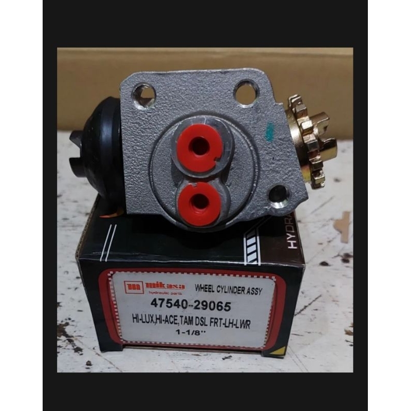 47540-29065 WHEEL CYLINDER ASSEMBLY TOYOTA HIACE, HILUX, TAMARAW DIESEL ...