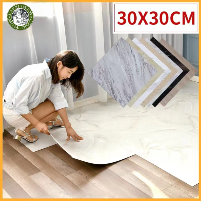 Vinyl Tile Flooring Self Adhesiv Floor Sticker tile sticker waterproof ...