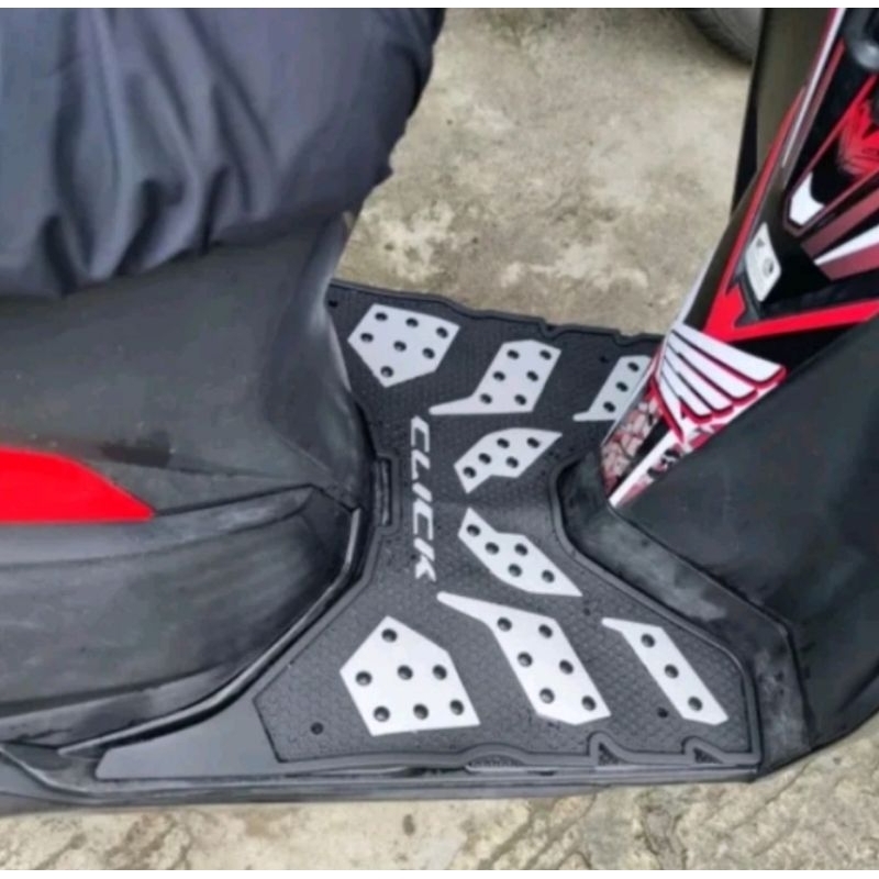 HONDA CLICK 125i /150i Footboard Rubber Matting With Bolts For CLICK V1 ...