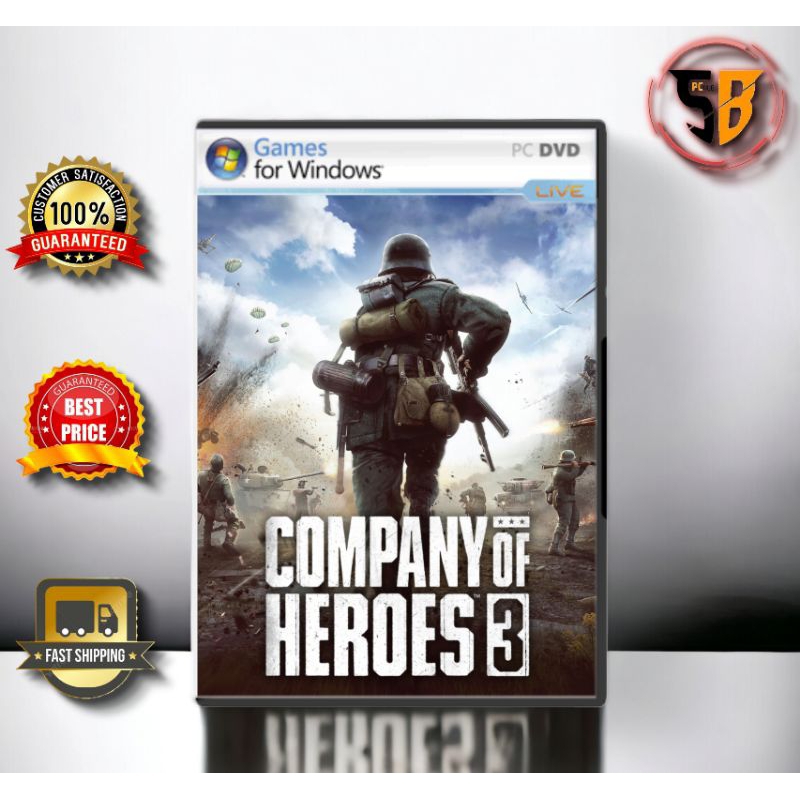 PC Laptop Video Game COH Company of Heroes 3 Premium Edition +DLCs USB ...