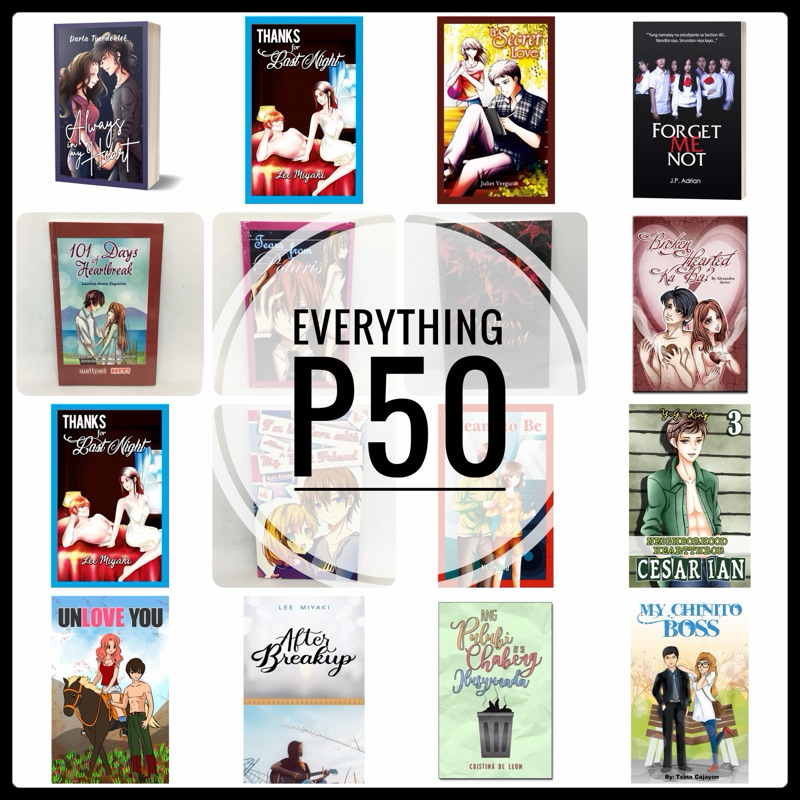 Tagalog Pocketbooks - Everything P50 Only! | Shopee Philippines