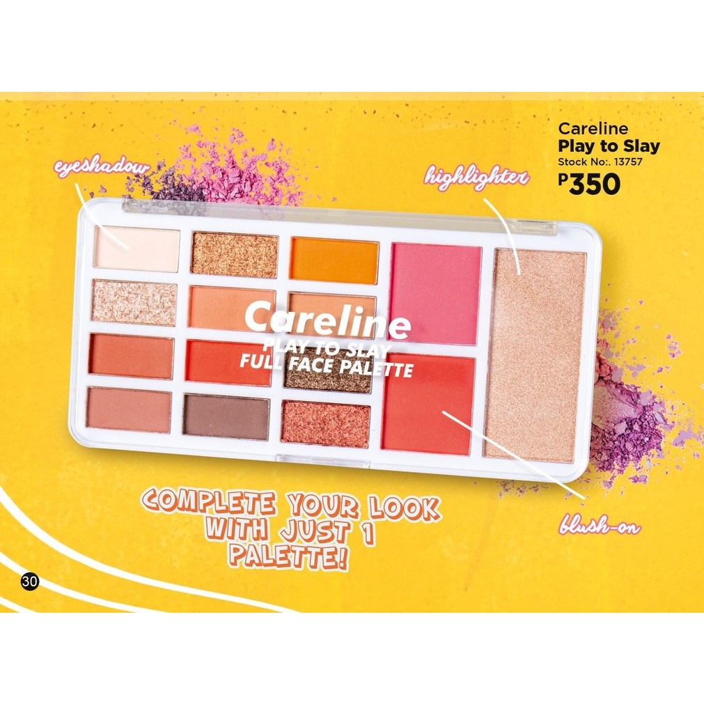 Careline Play to Slay Full Face Palette | Shopee Philippines