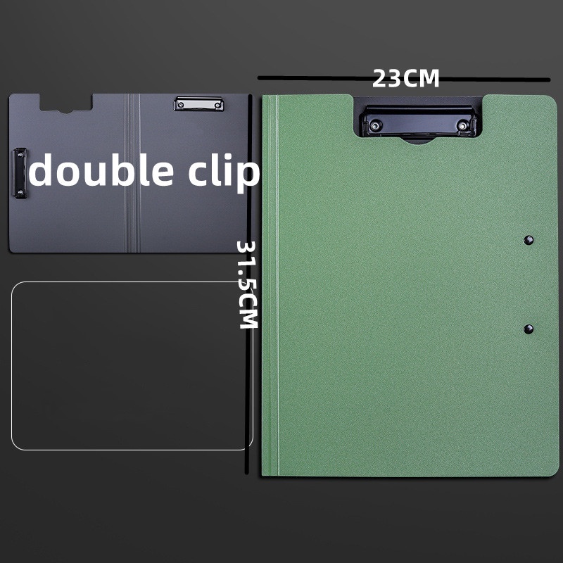Long Clipboard with Cover Clip Folder Board With Cover Folder Writing ...